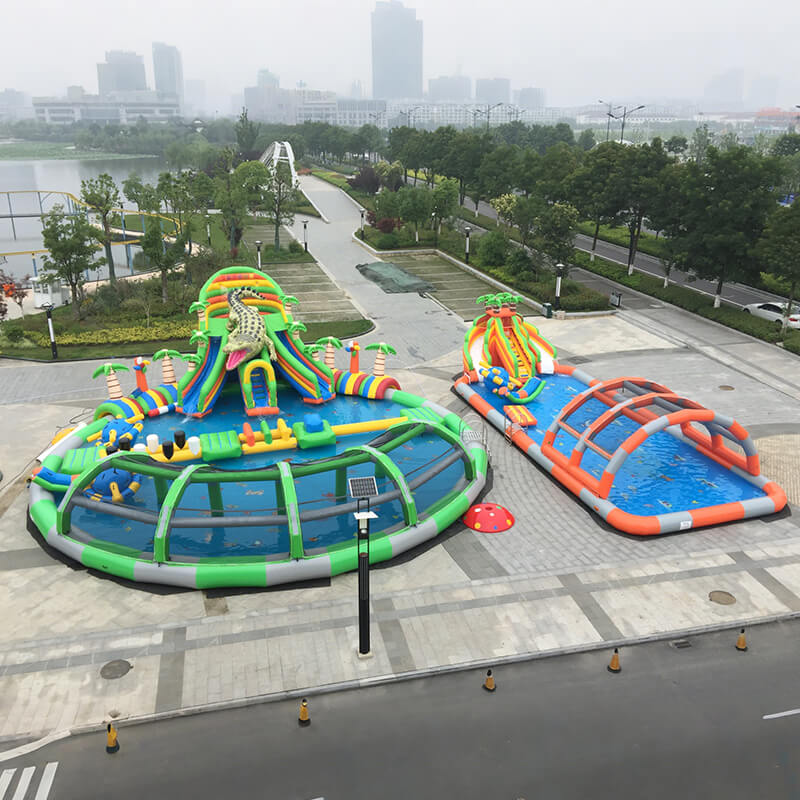 Inflatable Pool Park for Kids - Chinflatables